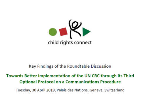 Towards a better implementation of the UNCRC through its Third Optional ...